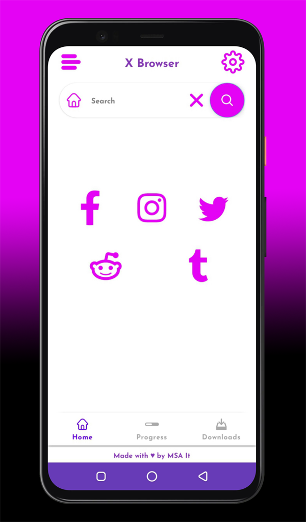 X Browser - App on Amazon Appstore