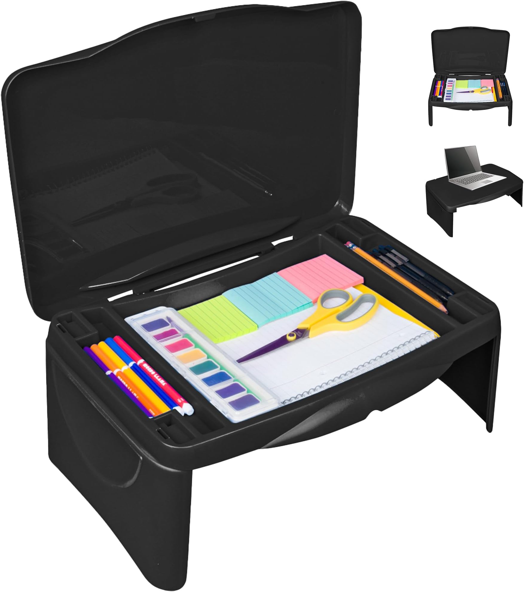 Amazon.com: Folding Lap Desk - Foldable Table for Work, Study, Gaming ...