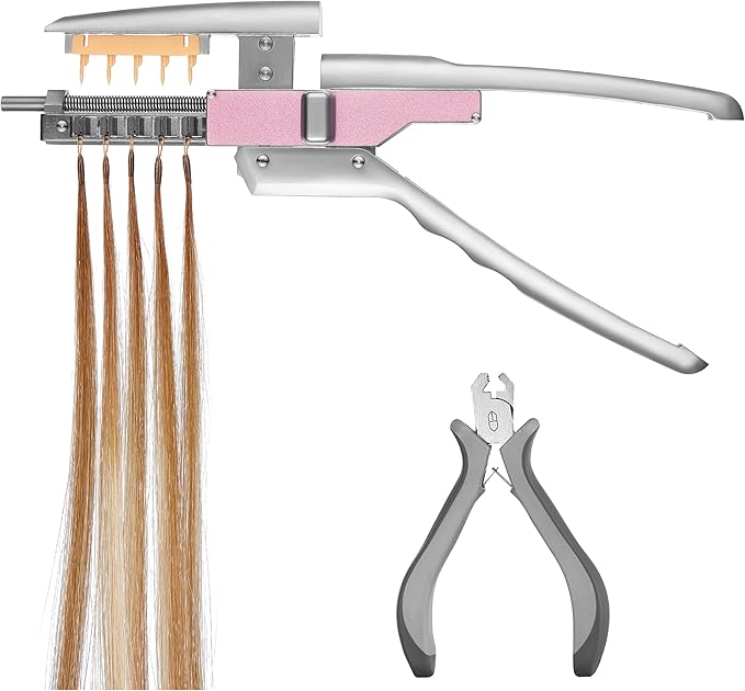 Amazon.com : MJJHAIR 6D 2nd Generation Hair Extensions Machine, No ...