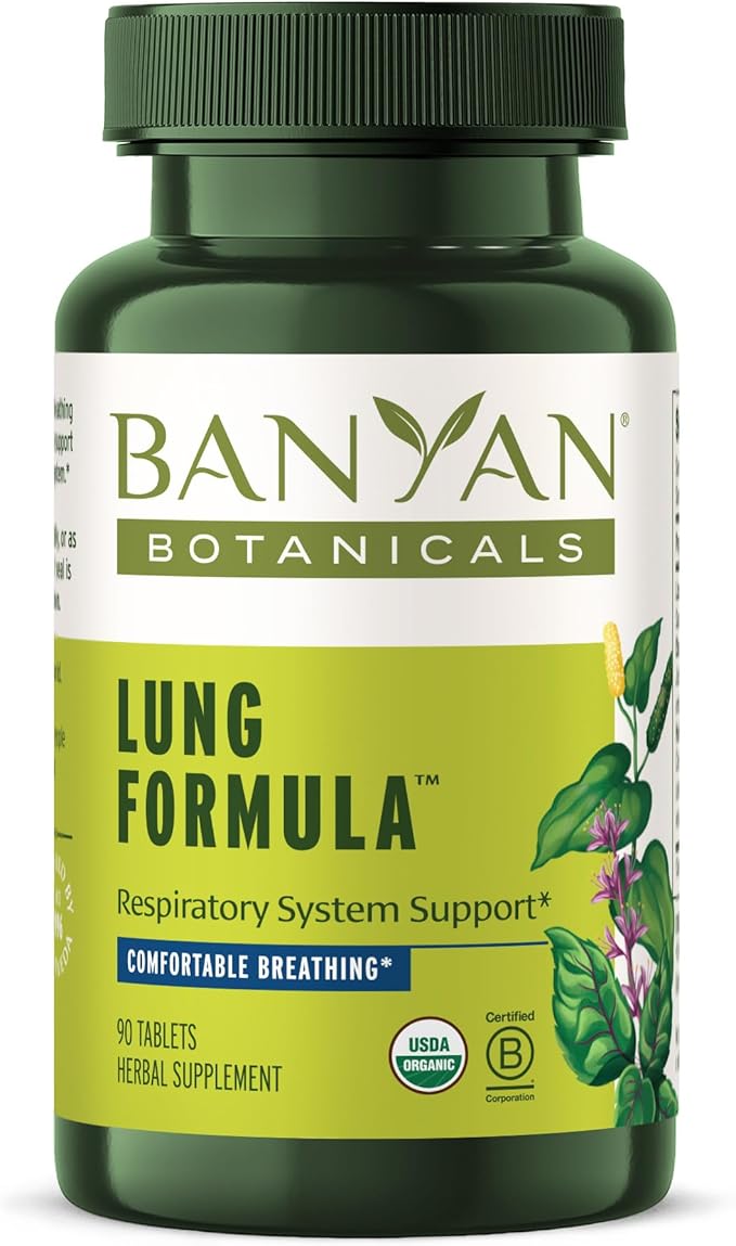 Amazon.com: Banyan Botanicals Lung Formula – Organic Respiratory ...