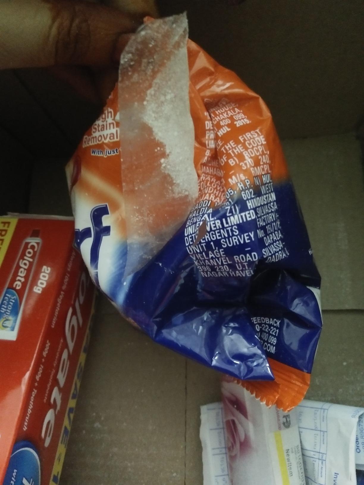 Surf Excel Quick Wash Detergent Powder, With Power Of Lemon & Bleach ...