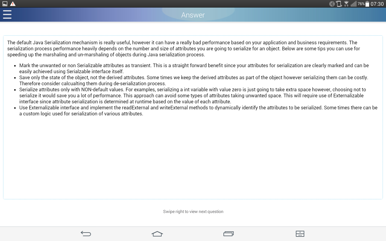 Java Questions and Answers - App on Amazon Appstore
