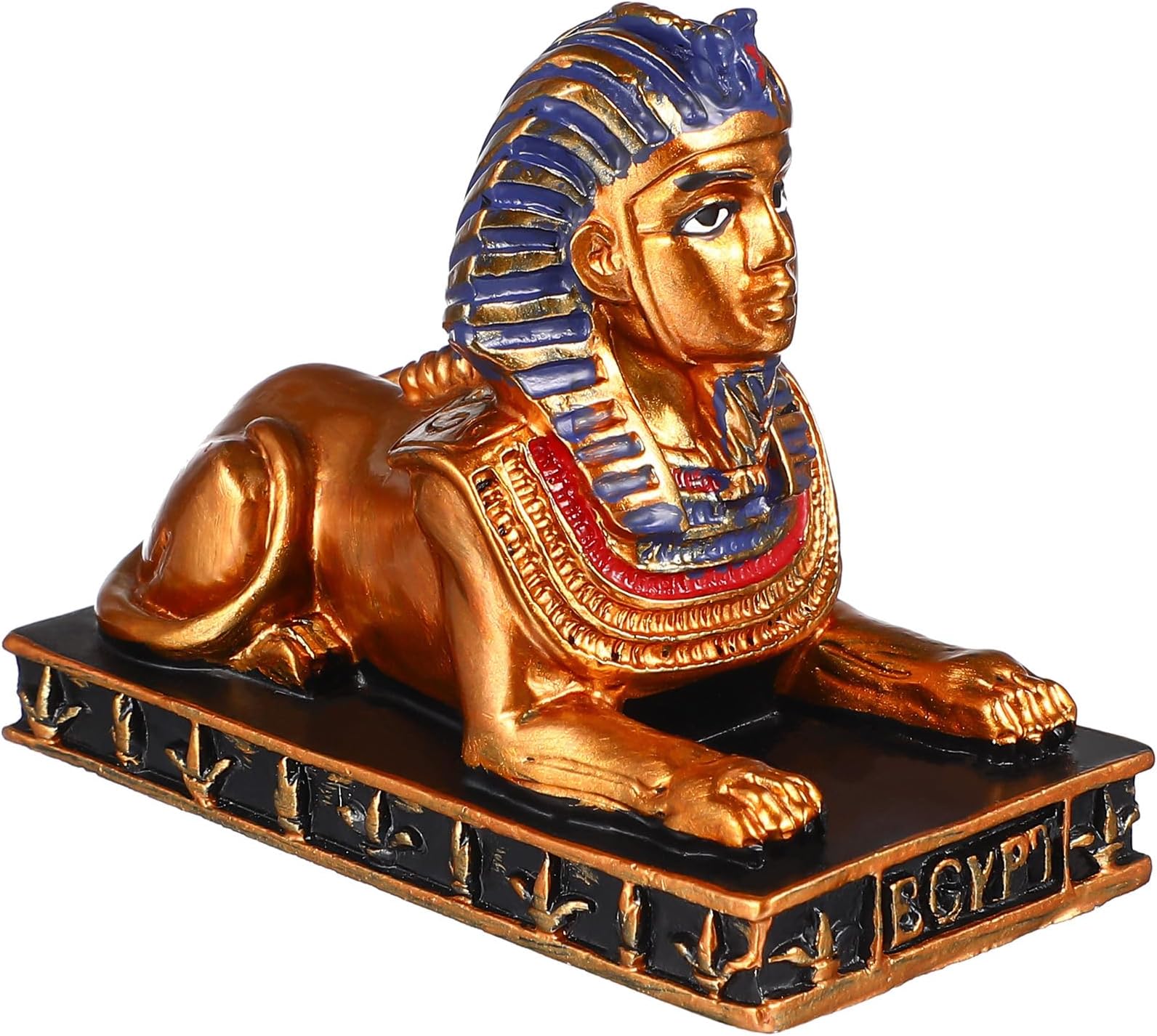Amazon.com: Toddmomy Small Sphinx Statue 2Pcs Ancient Egyptian Sphinx ...