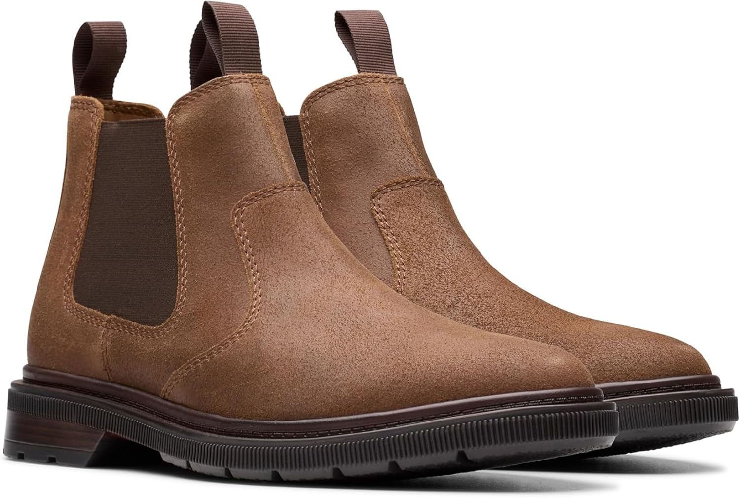 Amazon.com | Clarks Men's Burchill Up Chelsea Boot | Chelsea