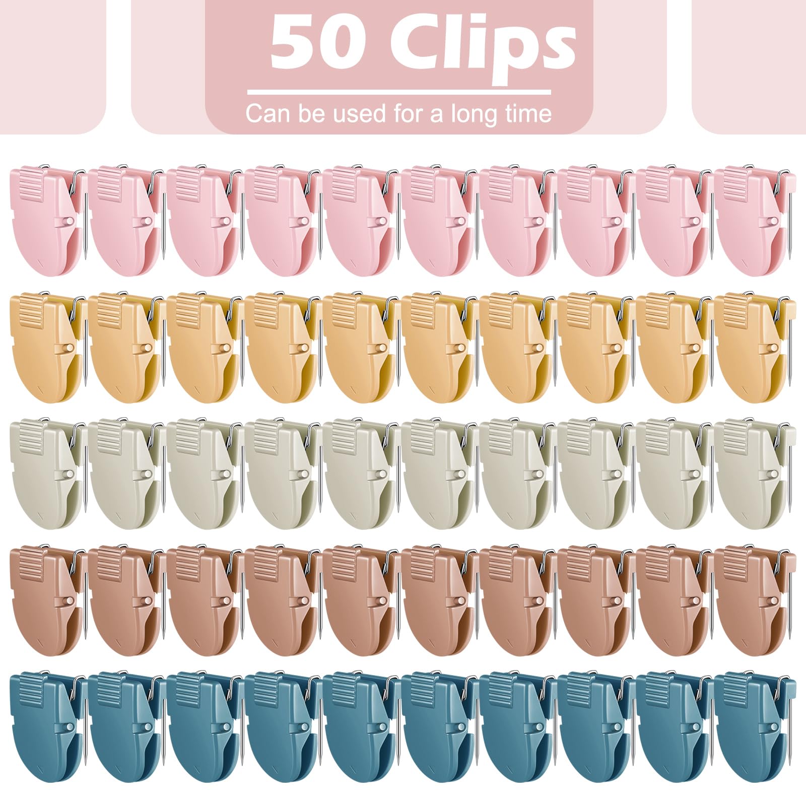 Snapklik.com : Feifeiya 50 Pcs Cubicle Clips Fabric Panel Cubicle ...