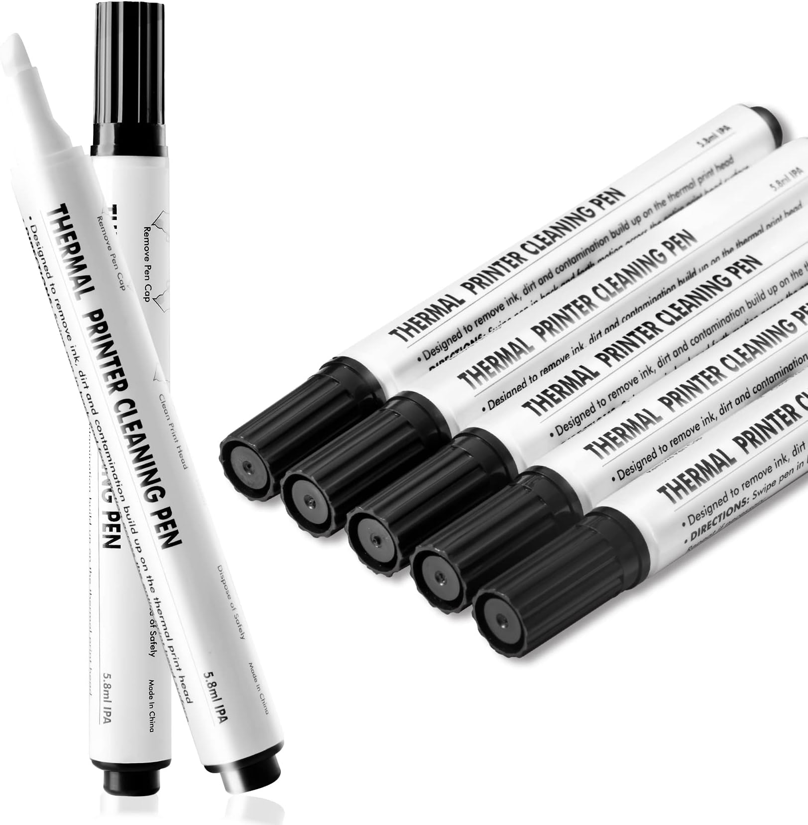 Amazon.com: Thermal Printer Cleaning Pen - Thermal Pen Cleaner ...