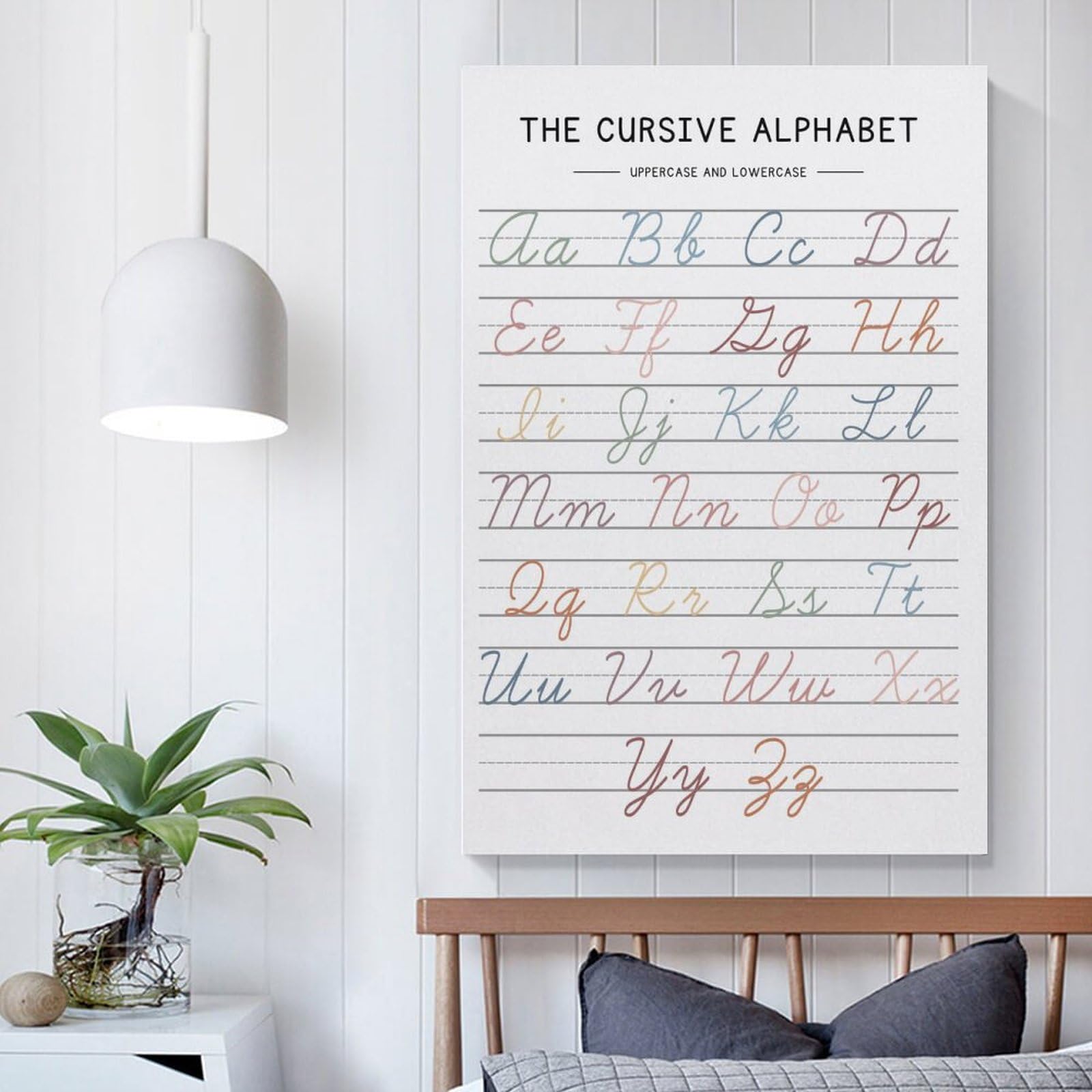 Tabla De Escritura Cursiva