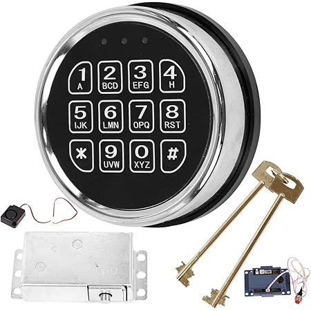 Amazon.com: Gun Safe Lock with Solenoid Lock, Safe box Lock with 2 ...