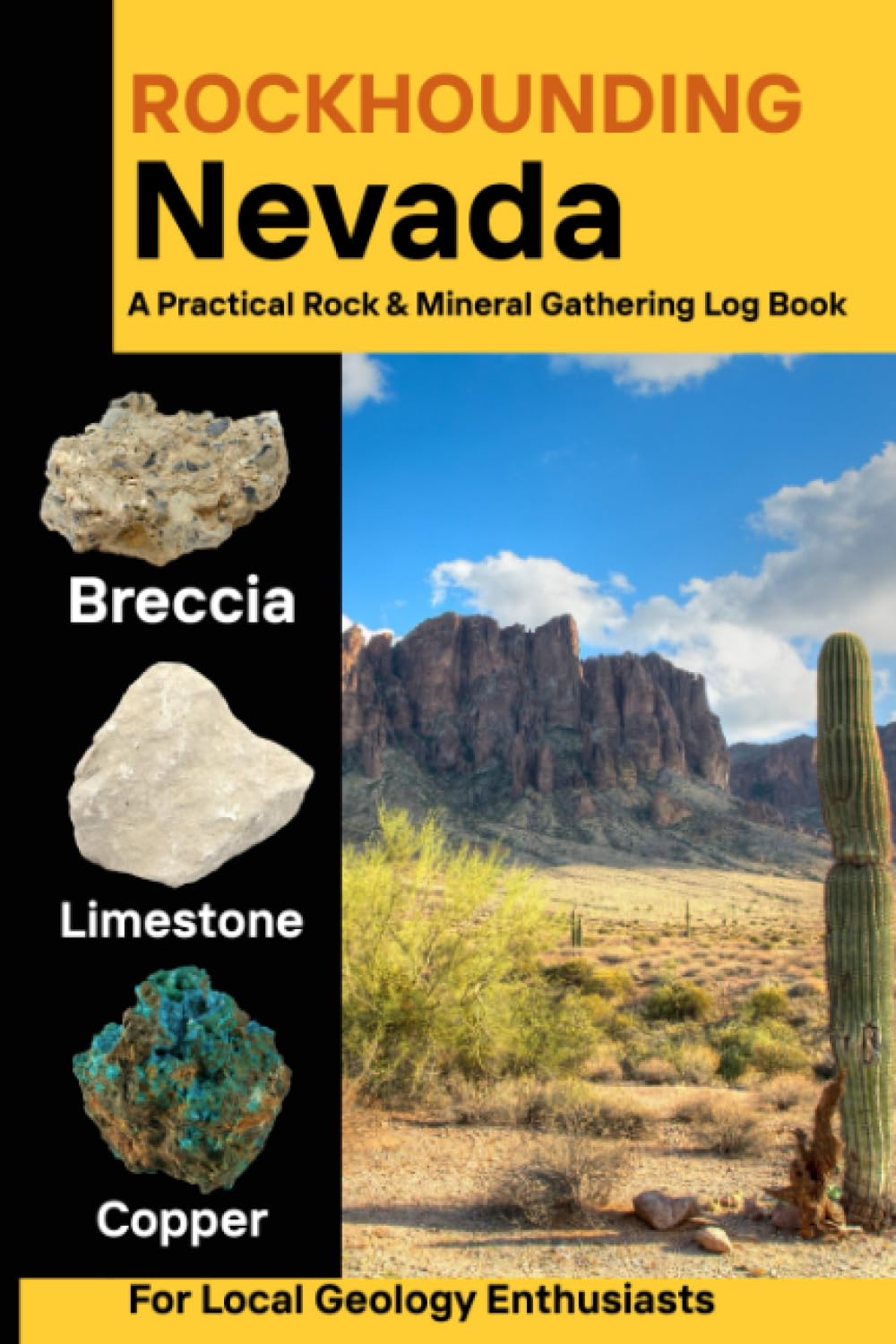 Rockhounding in Nevada: Rockhounding in Nevada Logbook & Journals, Rock ...