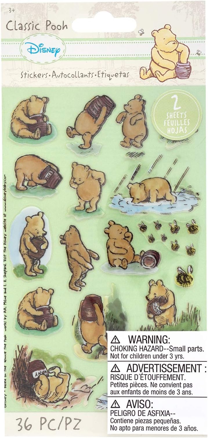 Amazon.com: Winnie The Pooh Puffy Stickers