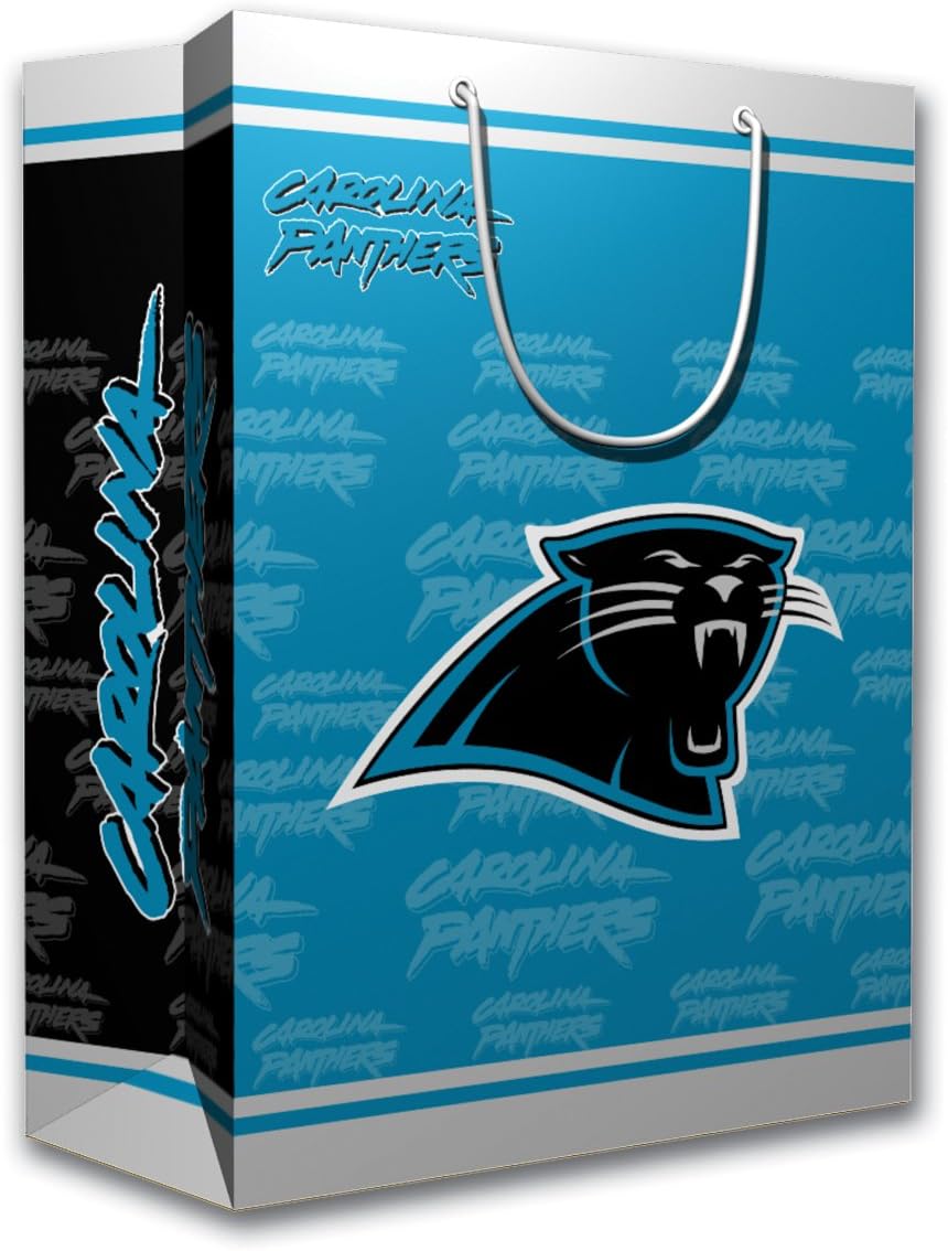 Amazon.com: NFL Carolina Panthers Gift Bag, Medium : Sports & Outdoors