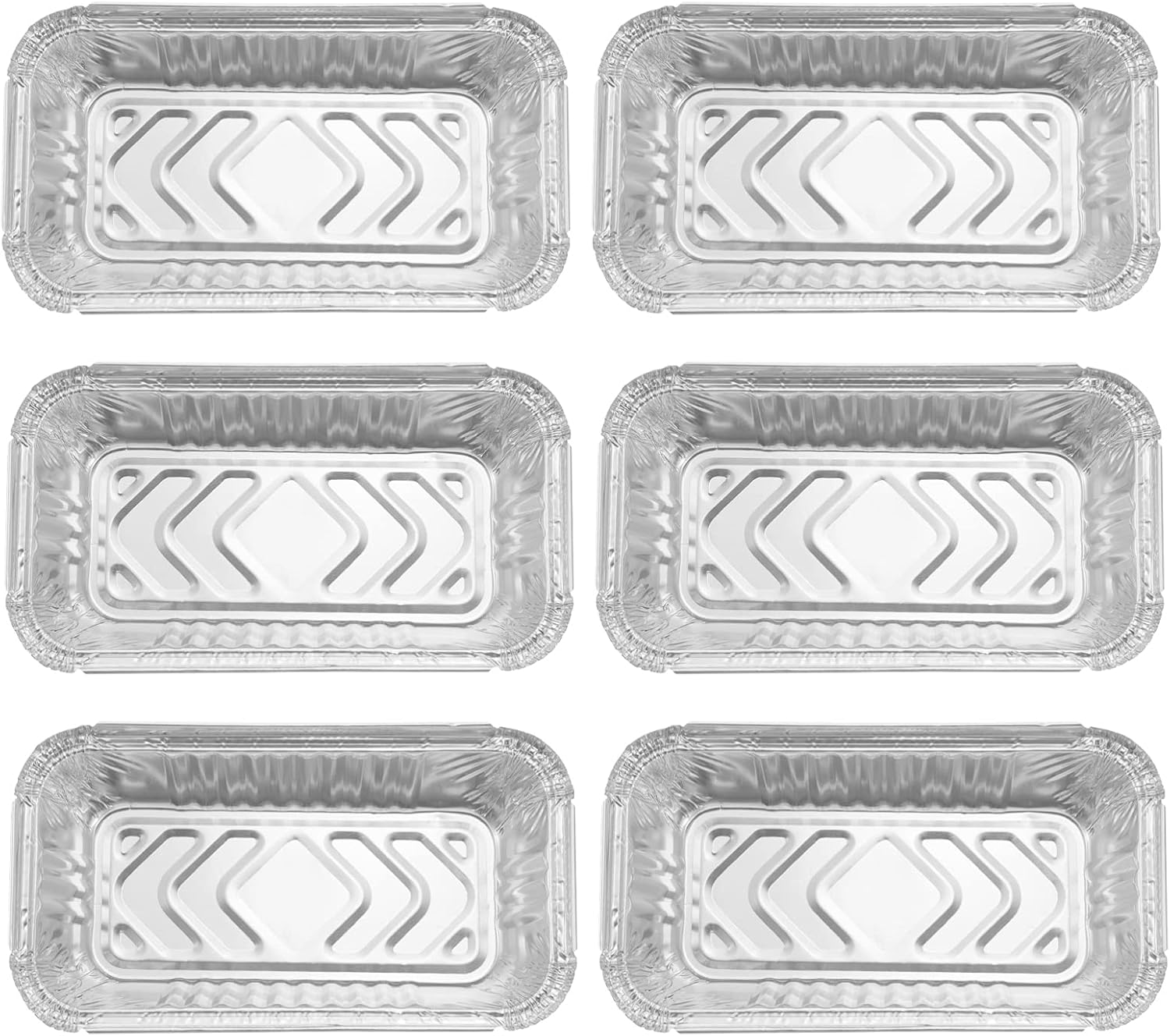 Amazon.com: GANAZONO 25pcs Tin Box Tin Foil Barbecue Boxes Takeaway ...