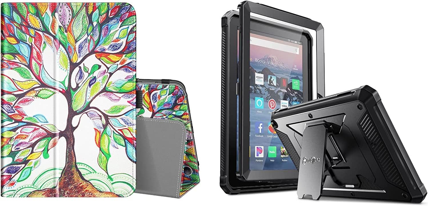 Amazon.com: Fintie Case for All-New Fire HD 8 & Fire HD 8 Plus Tablet ...