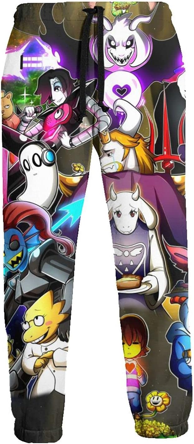 Amazon.com: Undertale Sans Sweatpants for Men with Pockets Breathable ...
