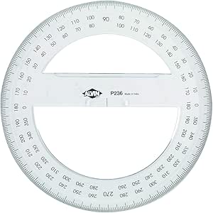Alvin 6 Circular Protractor by Alvin : Amazon.co.uk: Stationery ...