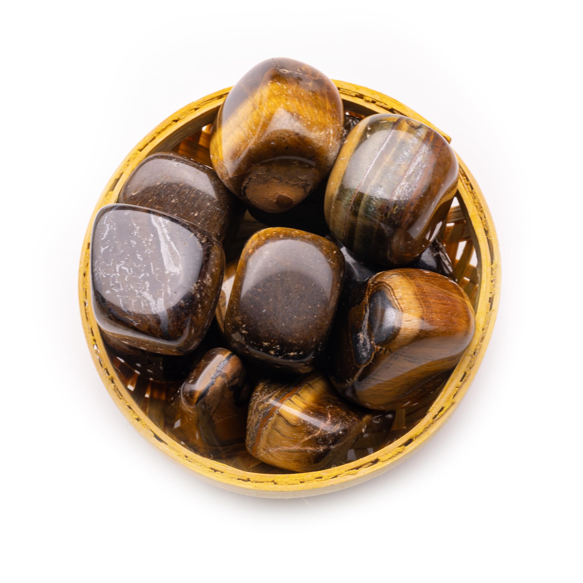 Plus Value Tiger Eye Pebbles Tumbled Stone Strength & Courage | Vastu ...