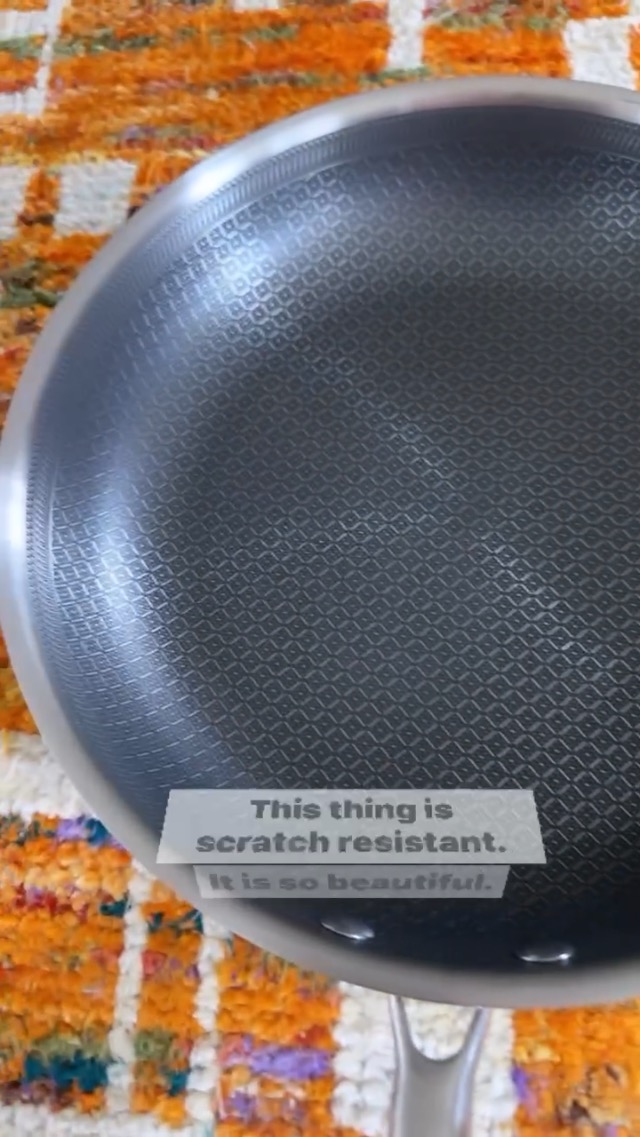 Watch Lexi Home Stainless Steel Frying Pan 10 Inch, Nonstick, Diamond ...