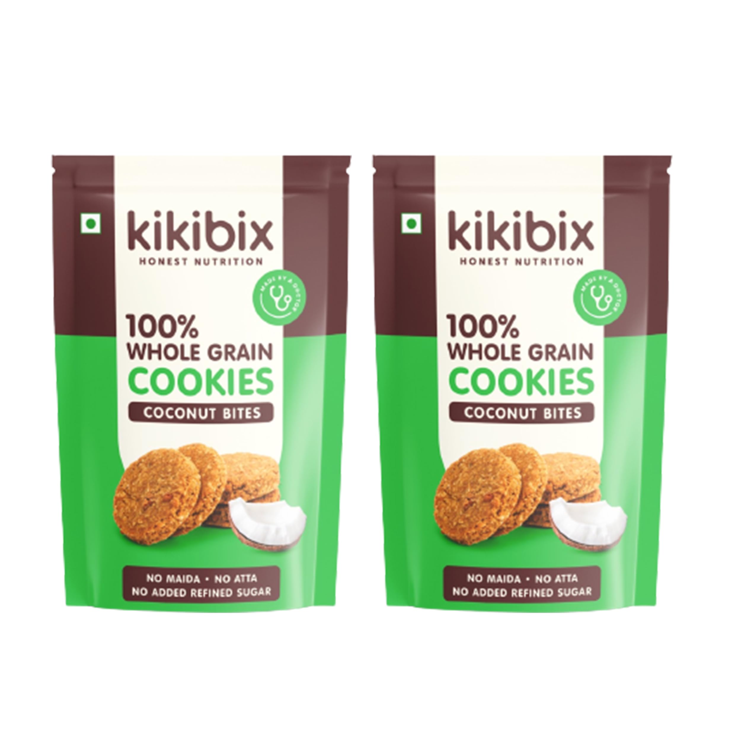 Kikibix High Fibre Coconut Cookies | High Fibre, Tasty & Healthy Mini ...
