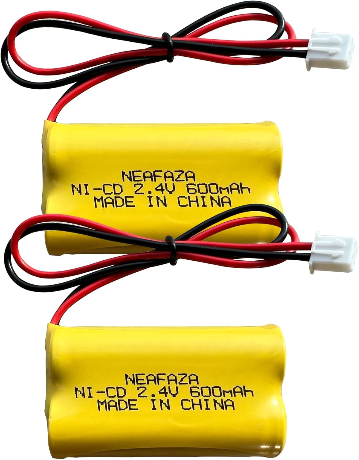 Amazon.com: NEAFAZA Exit Sign Emergency Light Battery Ni-Cd 2.4V 600mAh ...