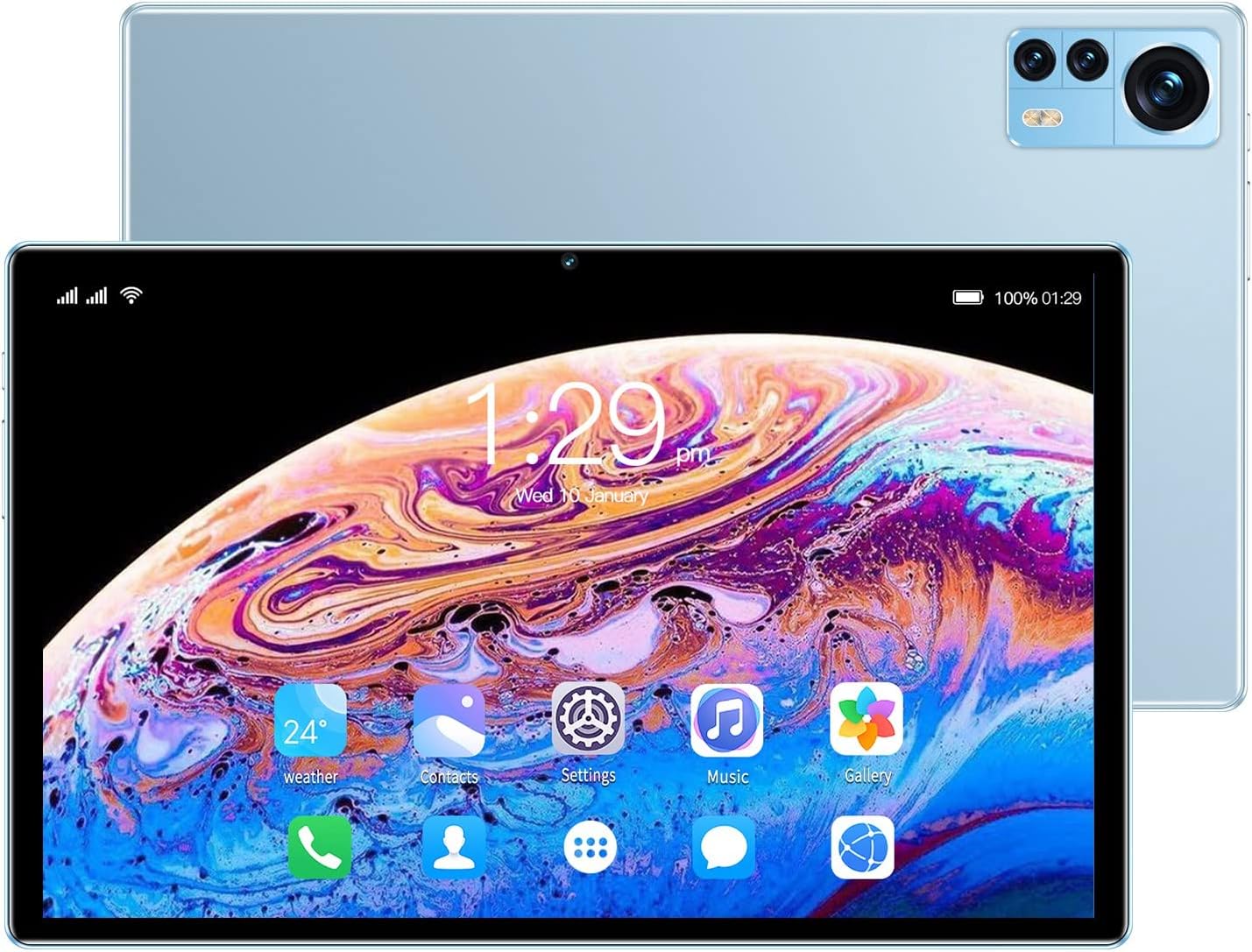 Amazon.com: Septpenta 10in Table, Android 11 Tablets, 8G RAM 128G ROM ...