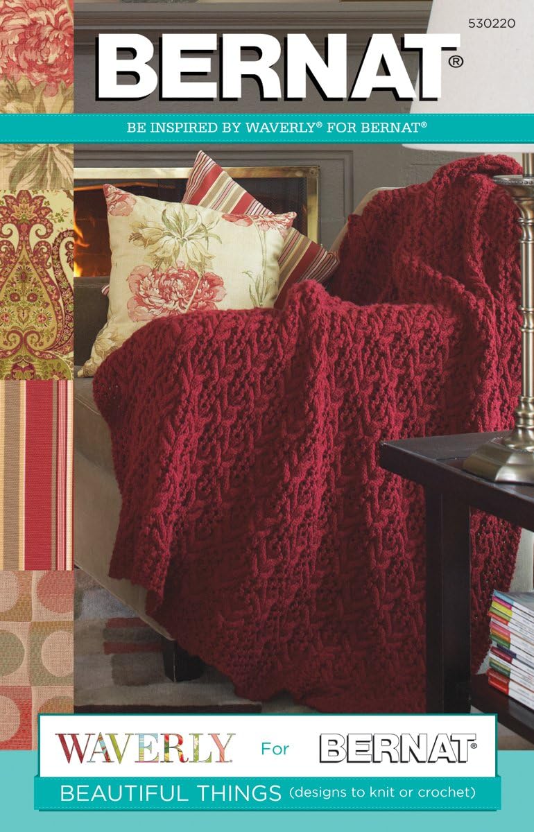 Amazon.com: Spinrite Bernat Knitting and Crochet Patterns, Beautiful ...