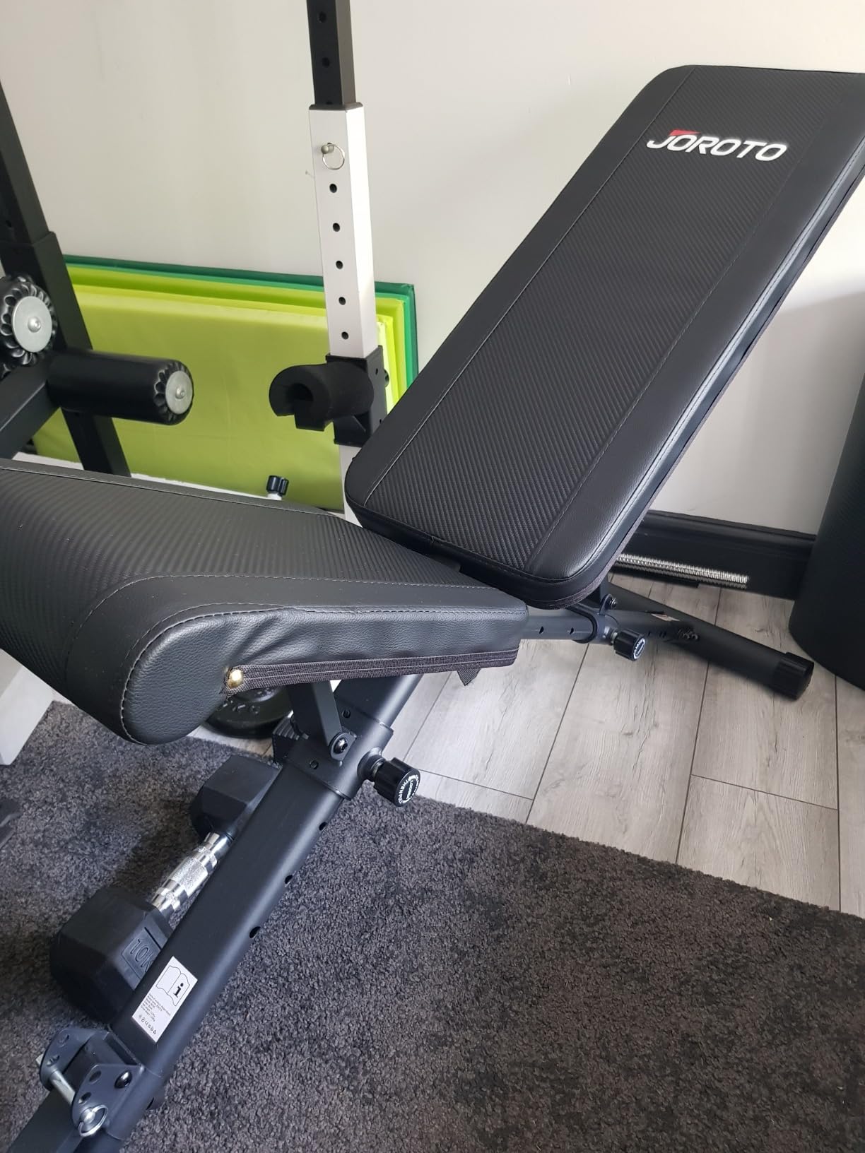 JOROTO MD35 Adjustable Weight Bench - Foldable 700 Pounds Load Strength ...