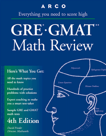Gre-Gmat Math Review: The Mathworks Program: Frieder, David ...