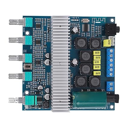 Digital Power Amplifier Board 5 Trim Pots 3 Channel Output HIFI Power ...