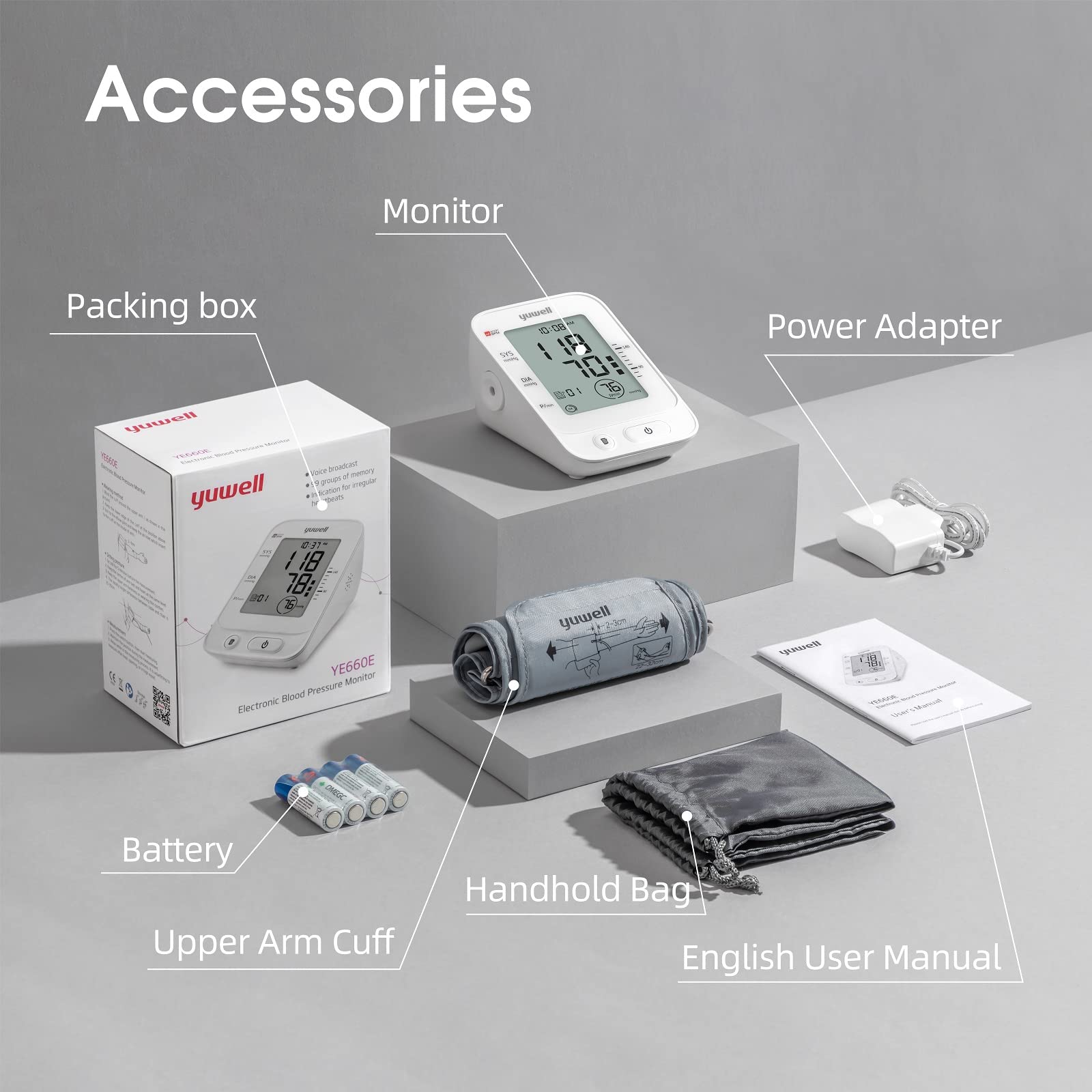 yuwell Blood Pressure Monitor...B08DP2KZ9X | Encarguelo.com