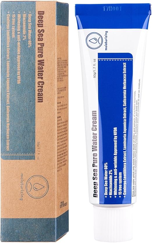 Purito Deep Sea Pure Water Cream 50g, K-Beauty : Amazon.co.uk: Beauty