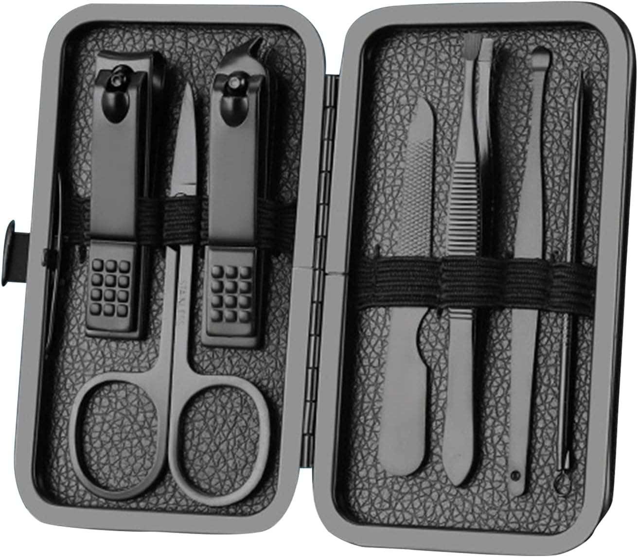 Manicure Set Nail Clippers Pedicure Kit -7PCS Stainless Steel Manicure ...