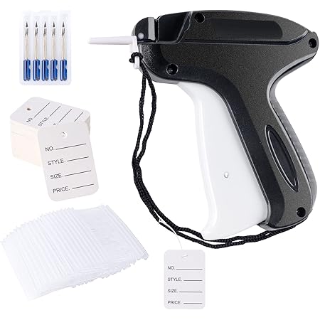 ilauke Clothes Tagging Gun Kit, Tag Gun for Clothes, Kimble Gun with ...