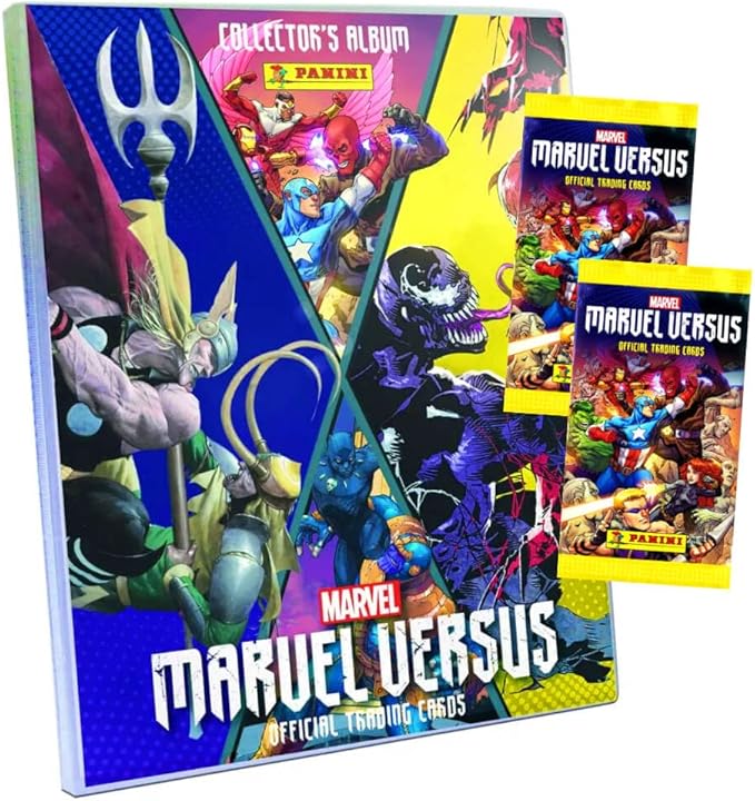 Amazon.com: Panini Marvel Versus Cards - Trading Cards - 1 Collector's ...