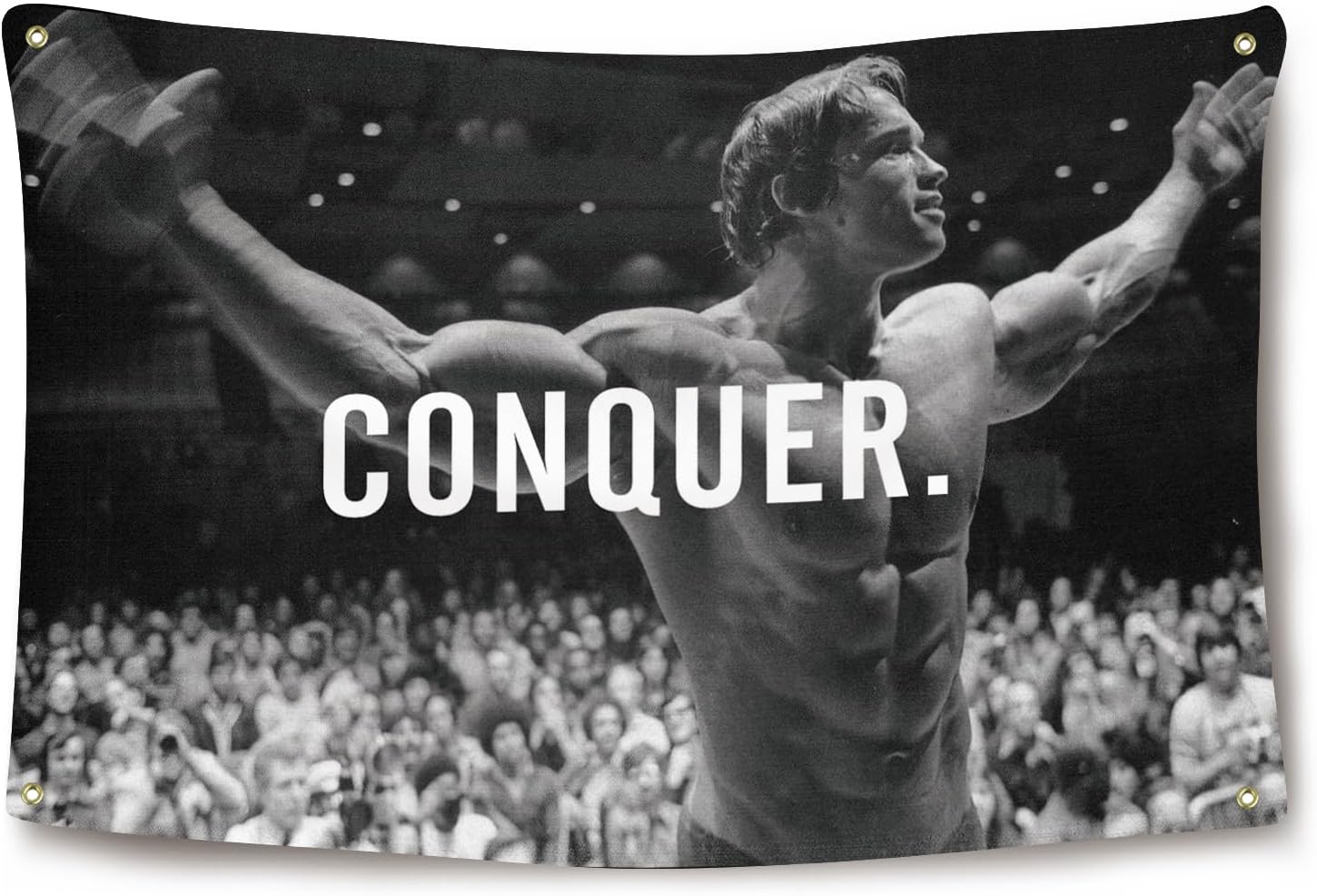 Amazon.com : Conquer Flag for Arnold Schwarzenegger 3×5 Feet ...
