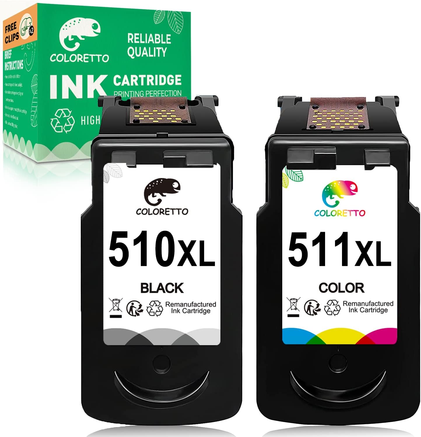Canon PG510/ CL511 Ink Cartridges - Black/Colour, Medium : Amazon.co.uk ...