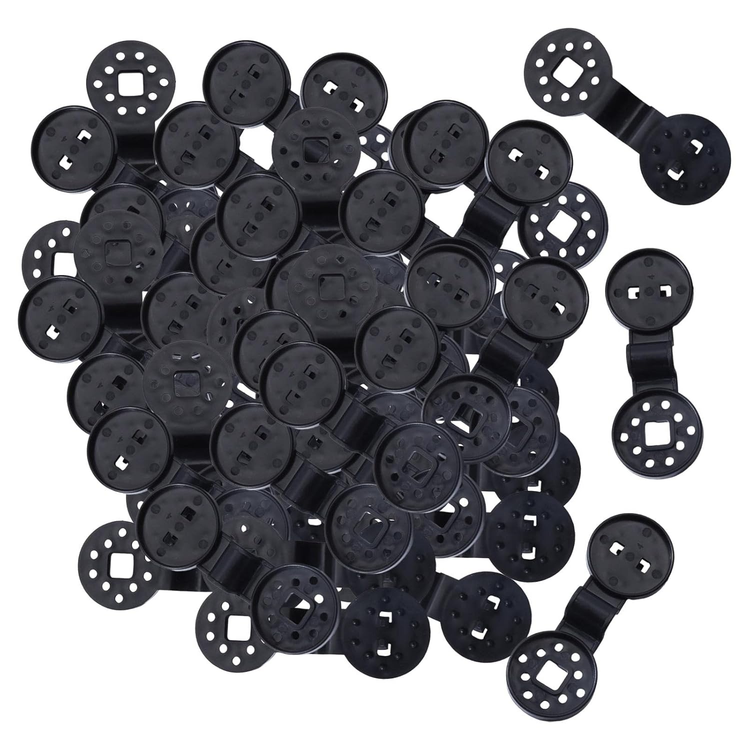 UJEAVETTE® 100Pc Shade Cloth Clips Lock Grips Sun Protection Garden ...