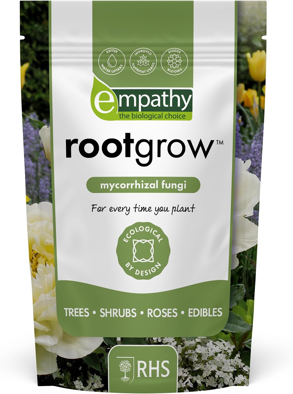 Plantworks Ltd RG360 Empathy RHS Endorsed Rootgrow Mycorrhizal Fungi ,White,360g : Amazon.co.uk ...