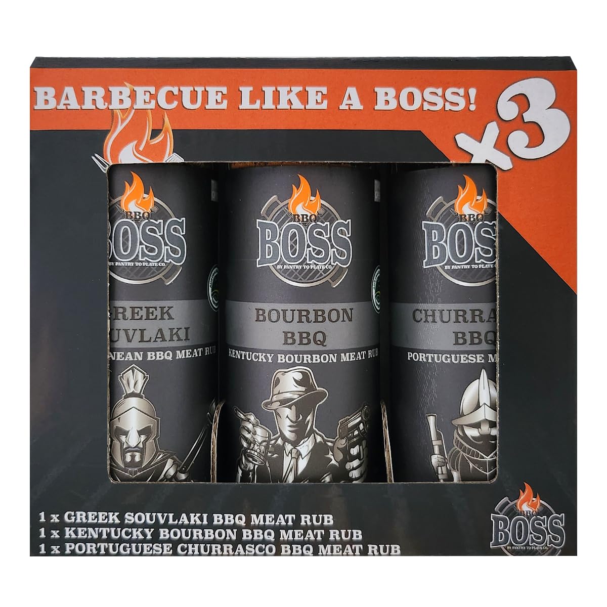 BBQ Boss Barbecue Like a Boss Gift Pack : Amazon.com.au: Pantry Food & Drinks