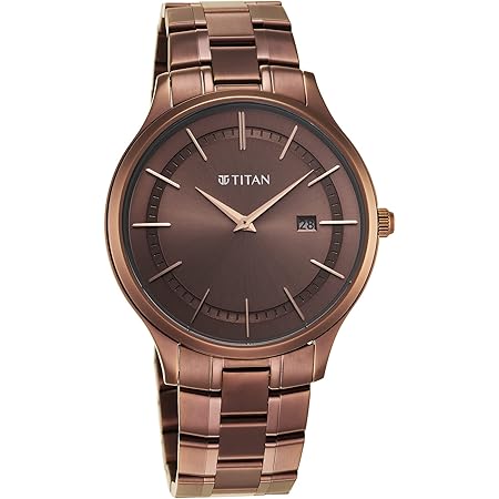 Titan Classique Slim Analog Silver Dial Men's Watch-90142QM01 : Amazon ...