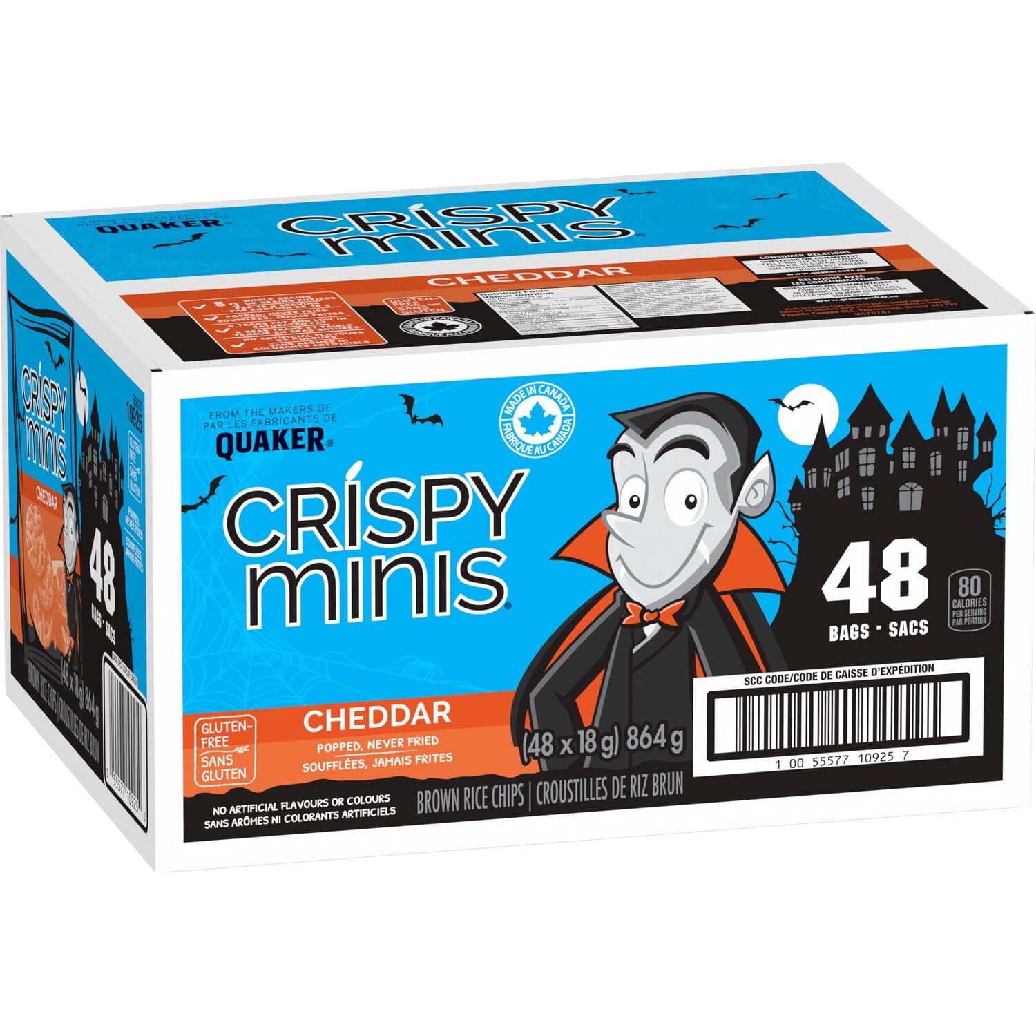Halloween Cheddar Flavoured Multi Pack 48 x 18g : Amazon.ca