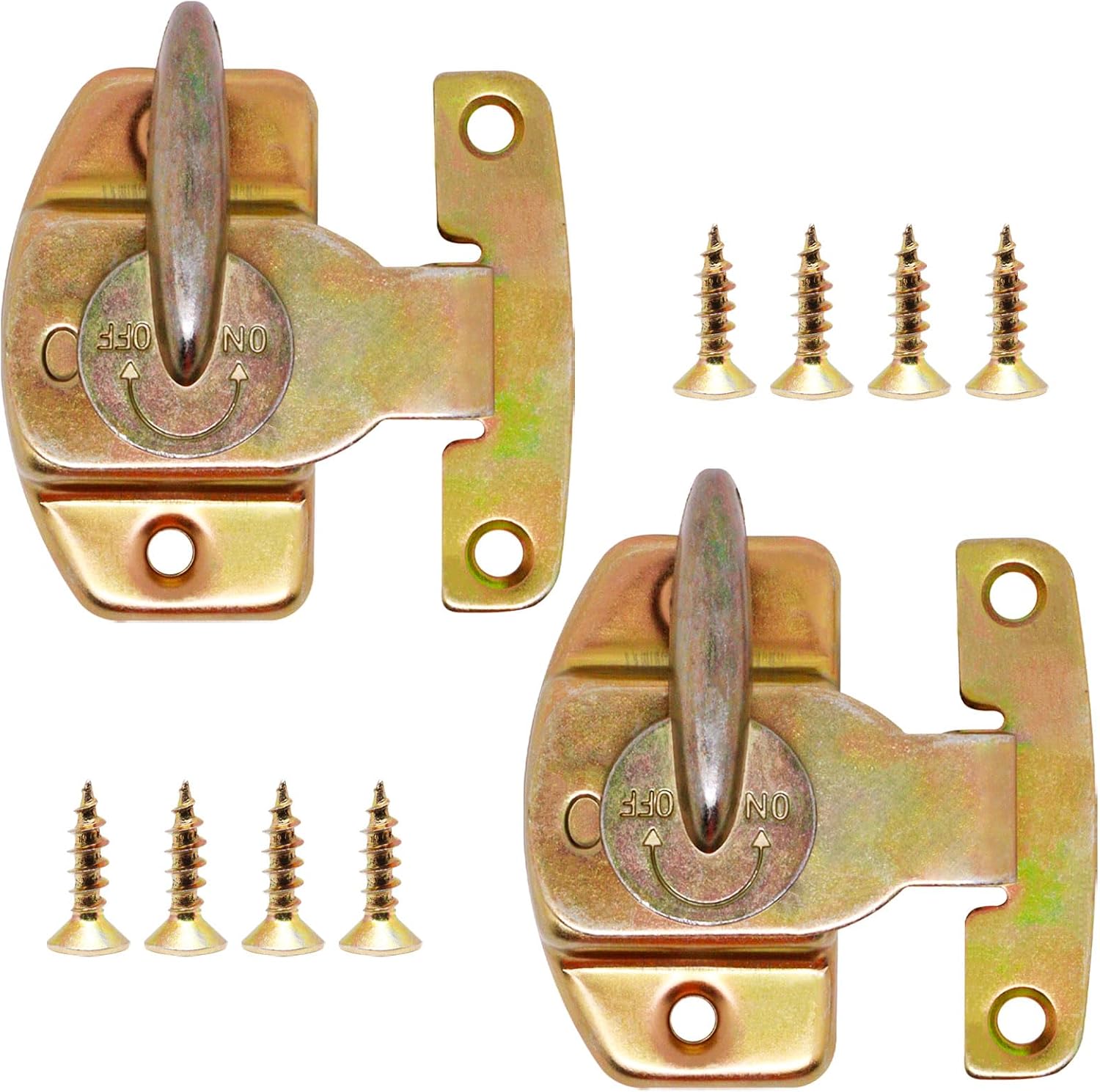 SWZHAI 2 Pcs Table Latch, Metal Table Locks and Latches Heavy Duty ...