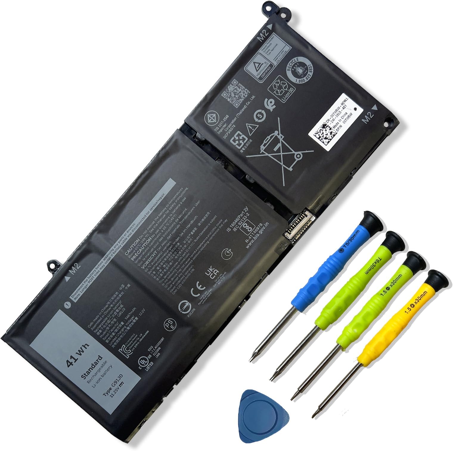Amazon.com: V6W33 Laptop Battery for Dell Inspiron 3510 3511 3515 5310 ...