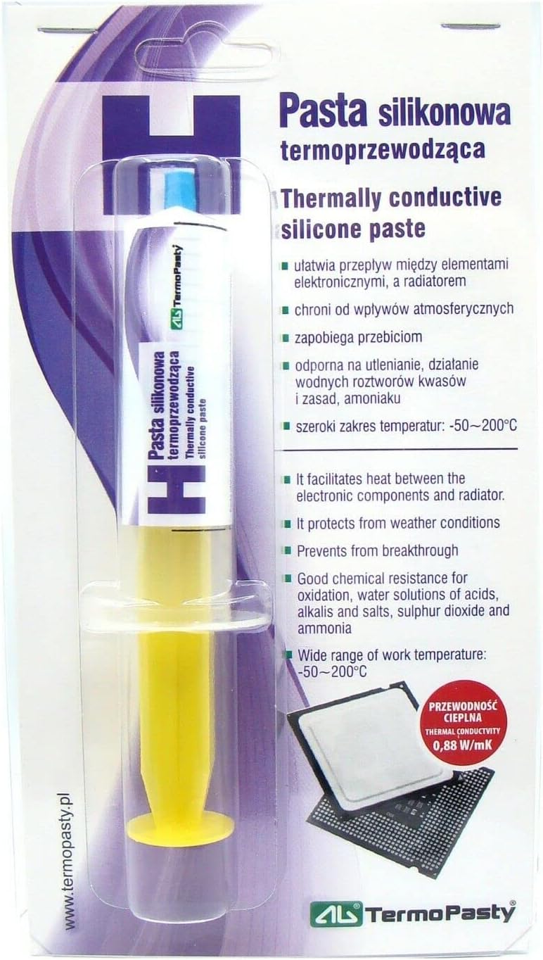Thermally conductive silicone paste : Amazon.co.uk: Computers & Accessories