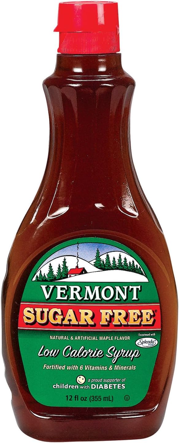 Amazon.com : Vermont Sugar Free Low Calorie Syrup, 12 oz : Grocery ...