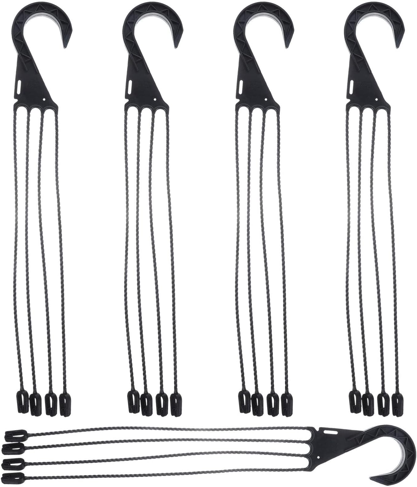 Amazon.com: Yardwe 5pcs Hanging Chain with Hooks Plastic Flower Chain ...