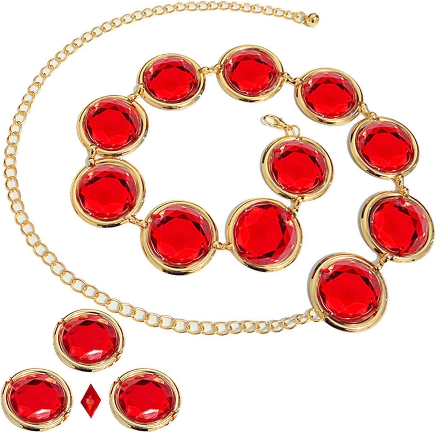 Waist Chain Belt for Women | Fashion Body Jewelry Link Belts, Raven ...