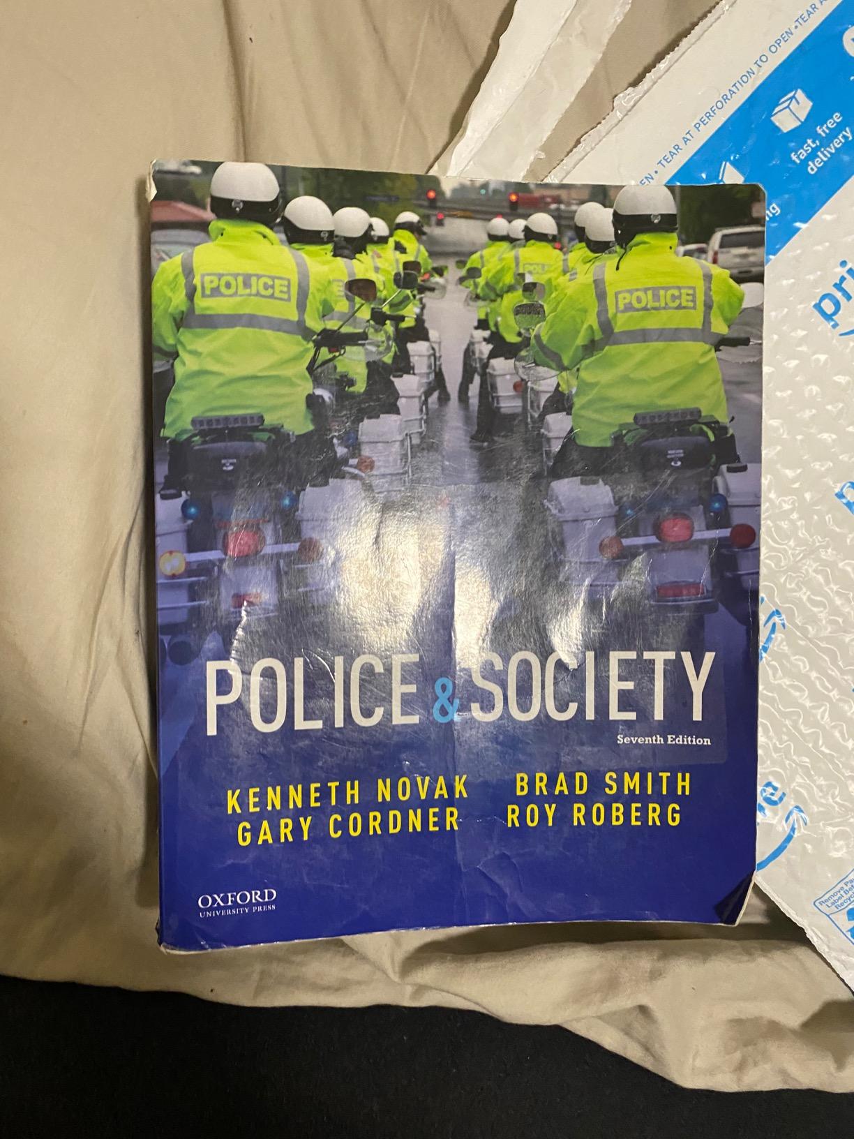 Amazon.com: Police & Society: 9780190639211: Novak, Kenneth, Cordner ...