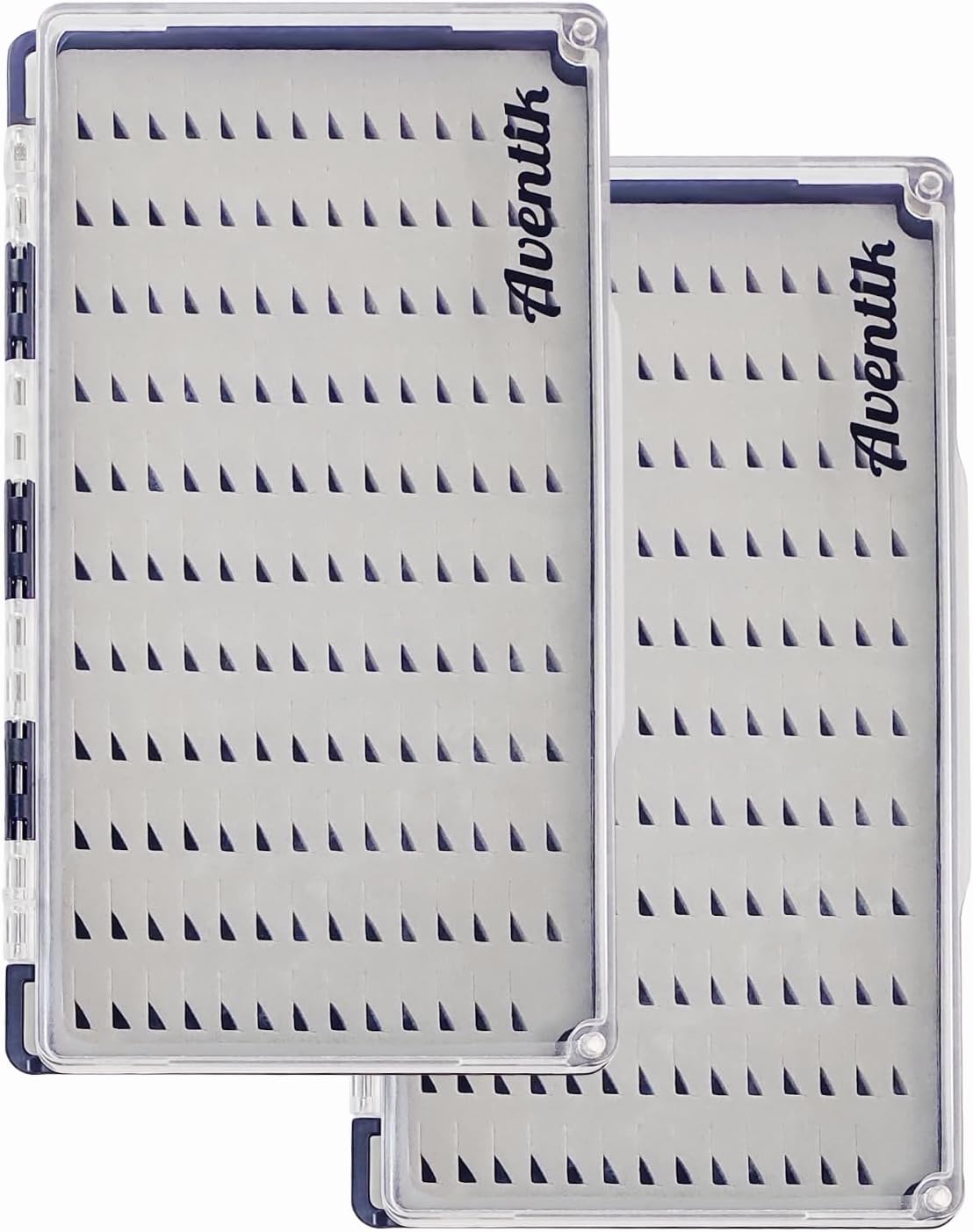 Amazon.com: Aventik Fly Fishing Box Clear PC Lid Magnetic Closure for ...