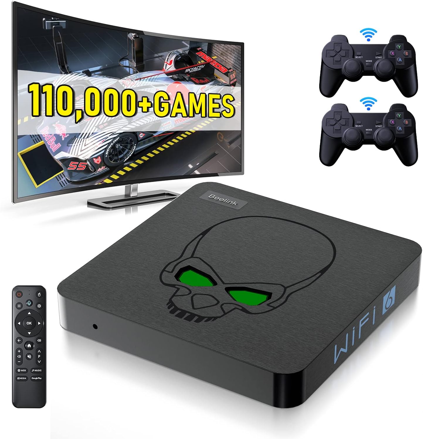 Super Console x King Retro Game Console Plug-Play Video Game Console ...