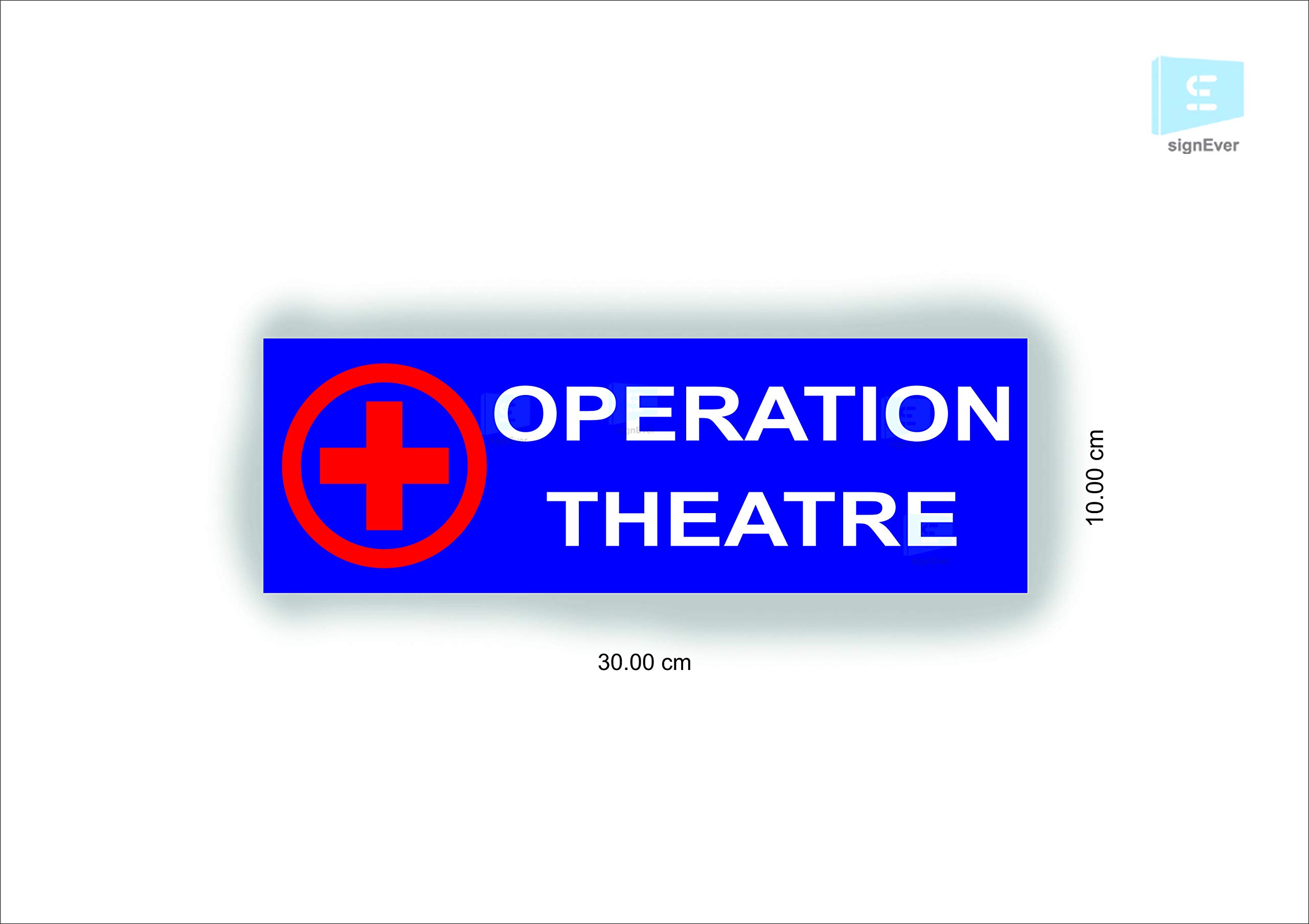 Buy SIGN EVER Operation Theatre Sign Board For Hospital Pharmacy ...